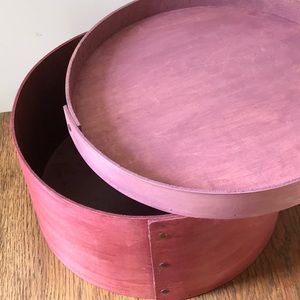 Amish | Accents | Amish Made Wood Hat Box Storage Box | Poshmark